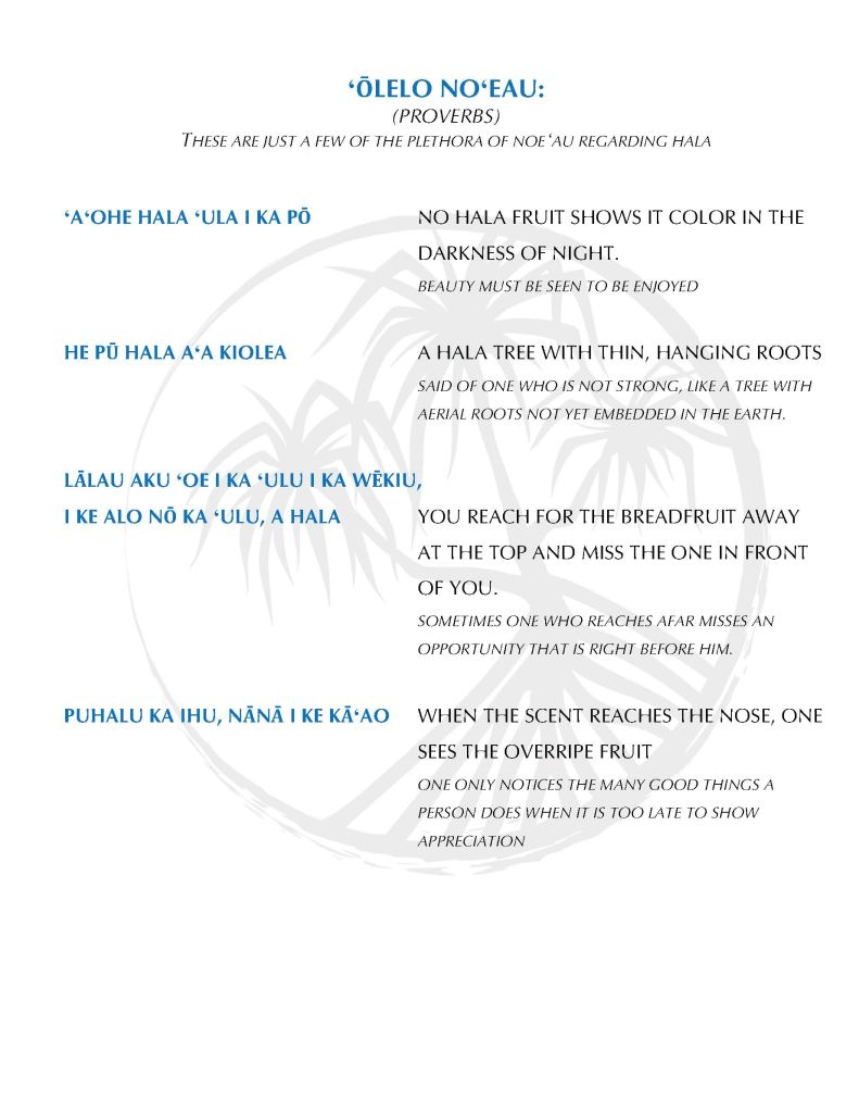 E Ulu Nā Mu’o Hala - Papahana Kuaola